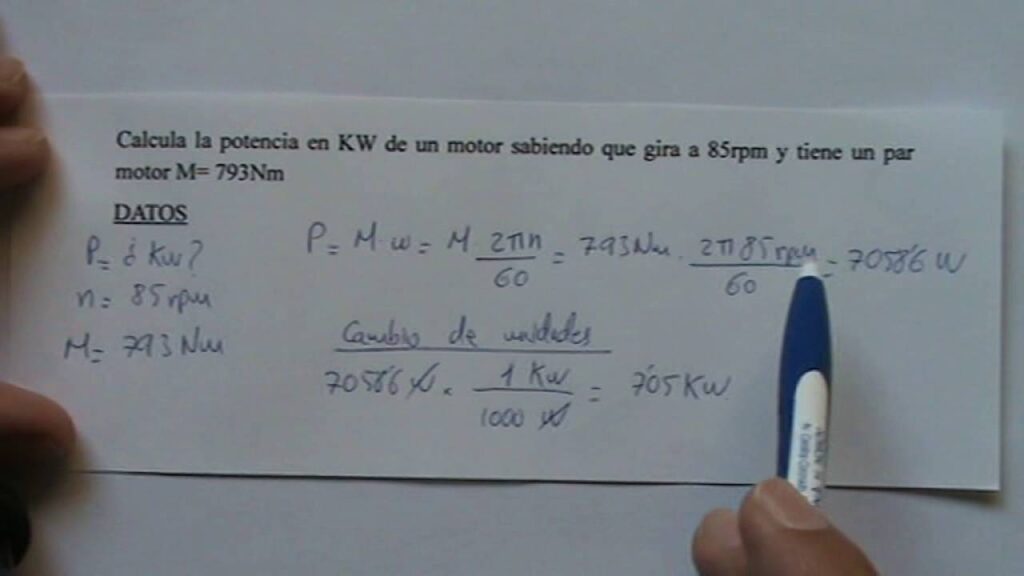 Qué es el par motor y cómo se calcula ️